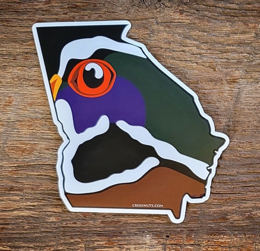 Georgia Hunting Stickers Decals - Deer, Waterfowl, Turkey - Etsy