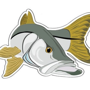 Snook Sticker Decal - Etsy