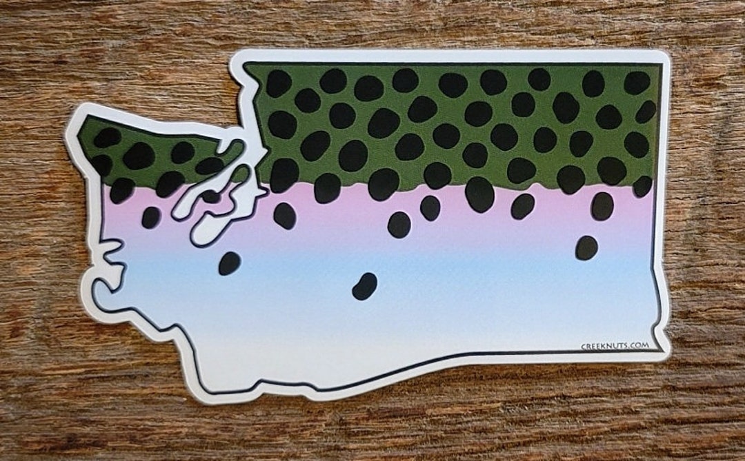 Washington Fish & Game Stickers Decals - Etsy