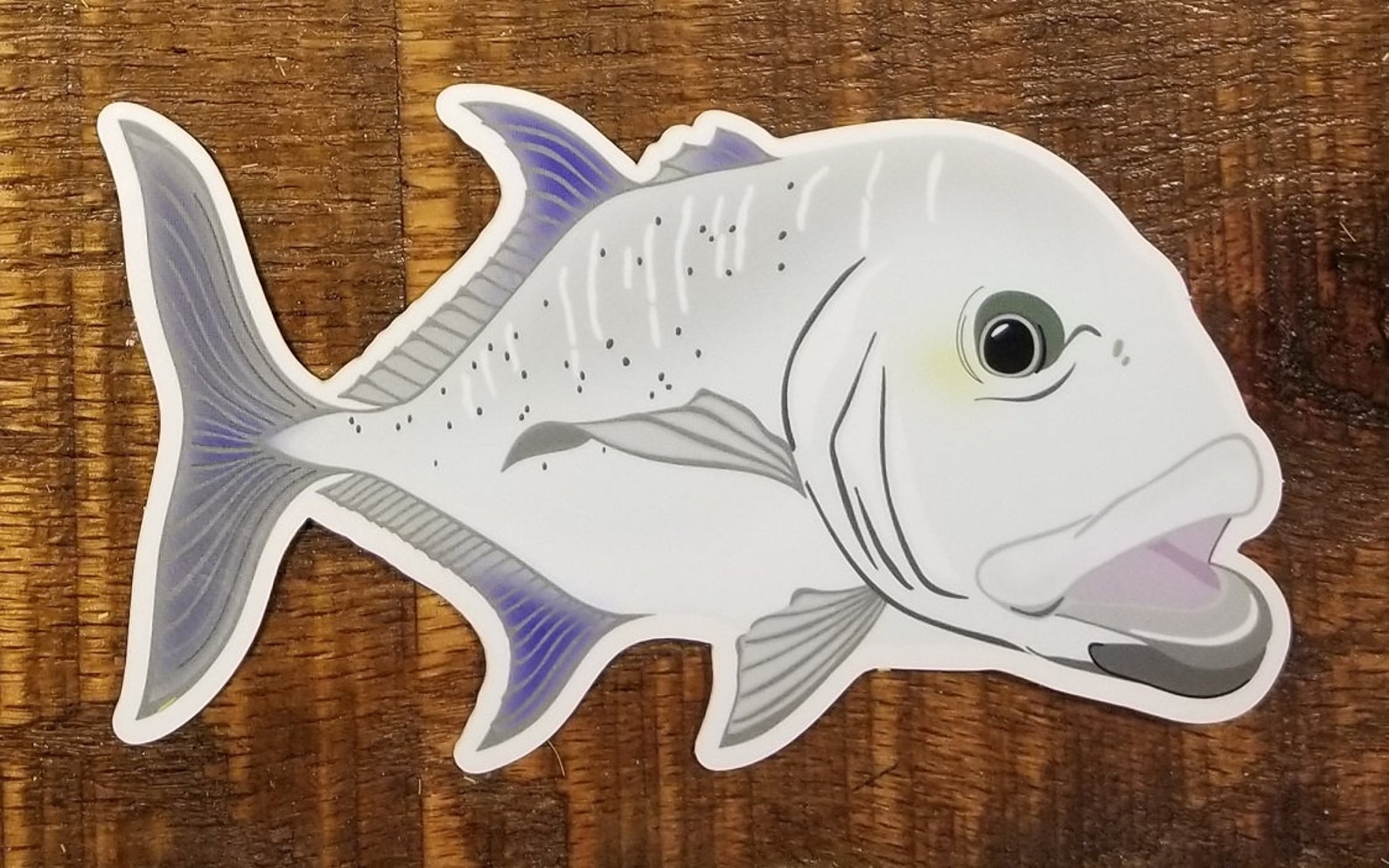 Giant Trevally Sticker Decal | Etsy