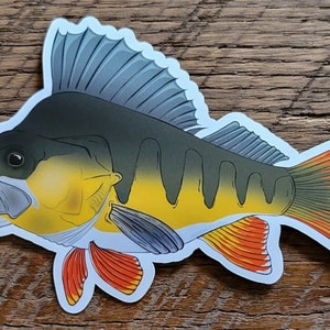 Perch Sticker Decal - Etsy