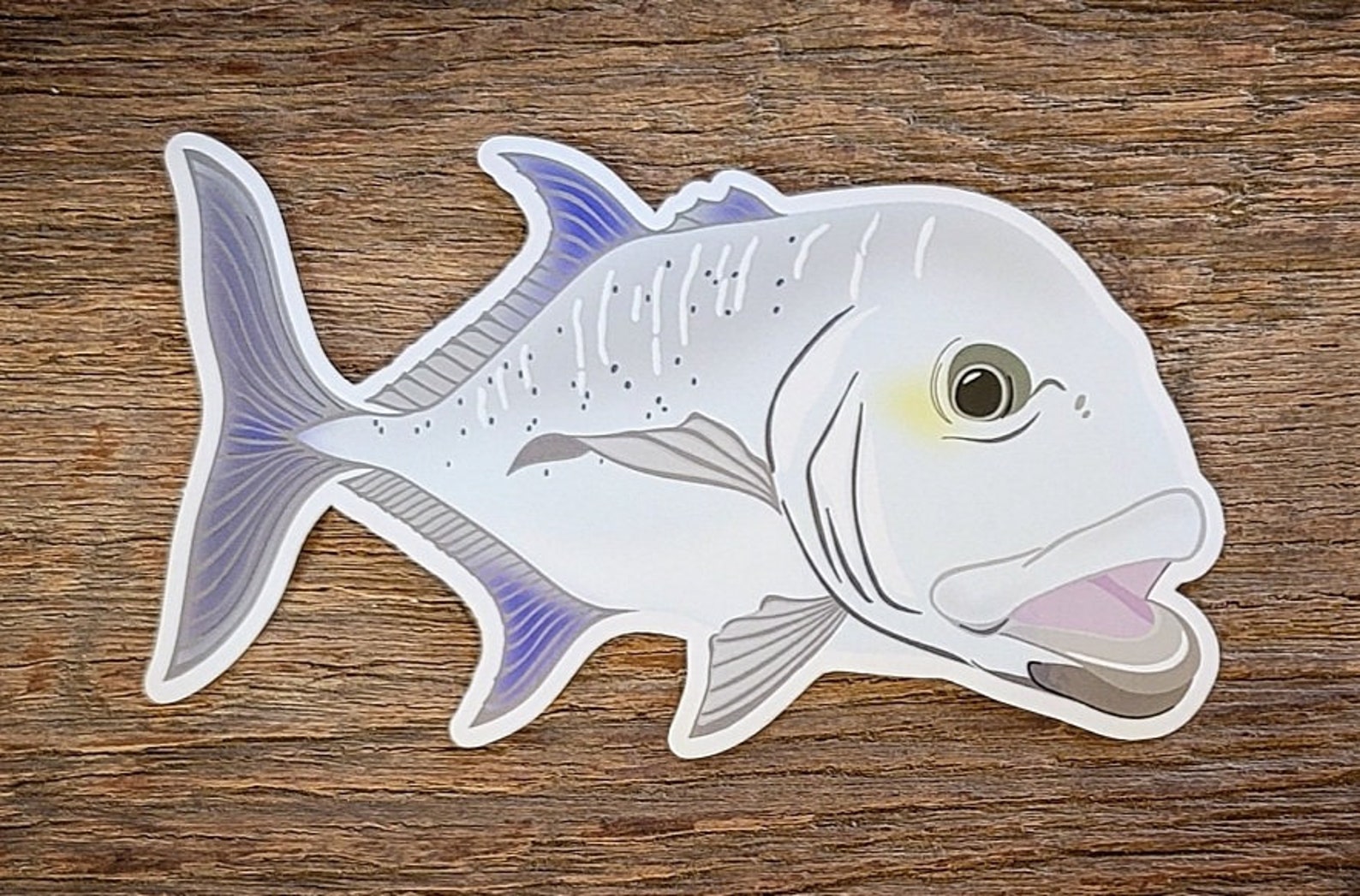 Giant Trevally Sticker Decal - Etsy