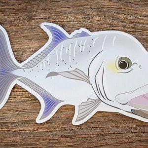 Giant Trevally Sticker Decal - Etsy