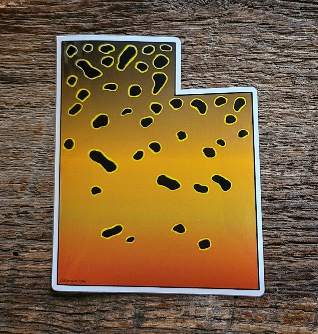 Utah Cutthroat Trout Sticker Decal - Etsy