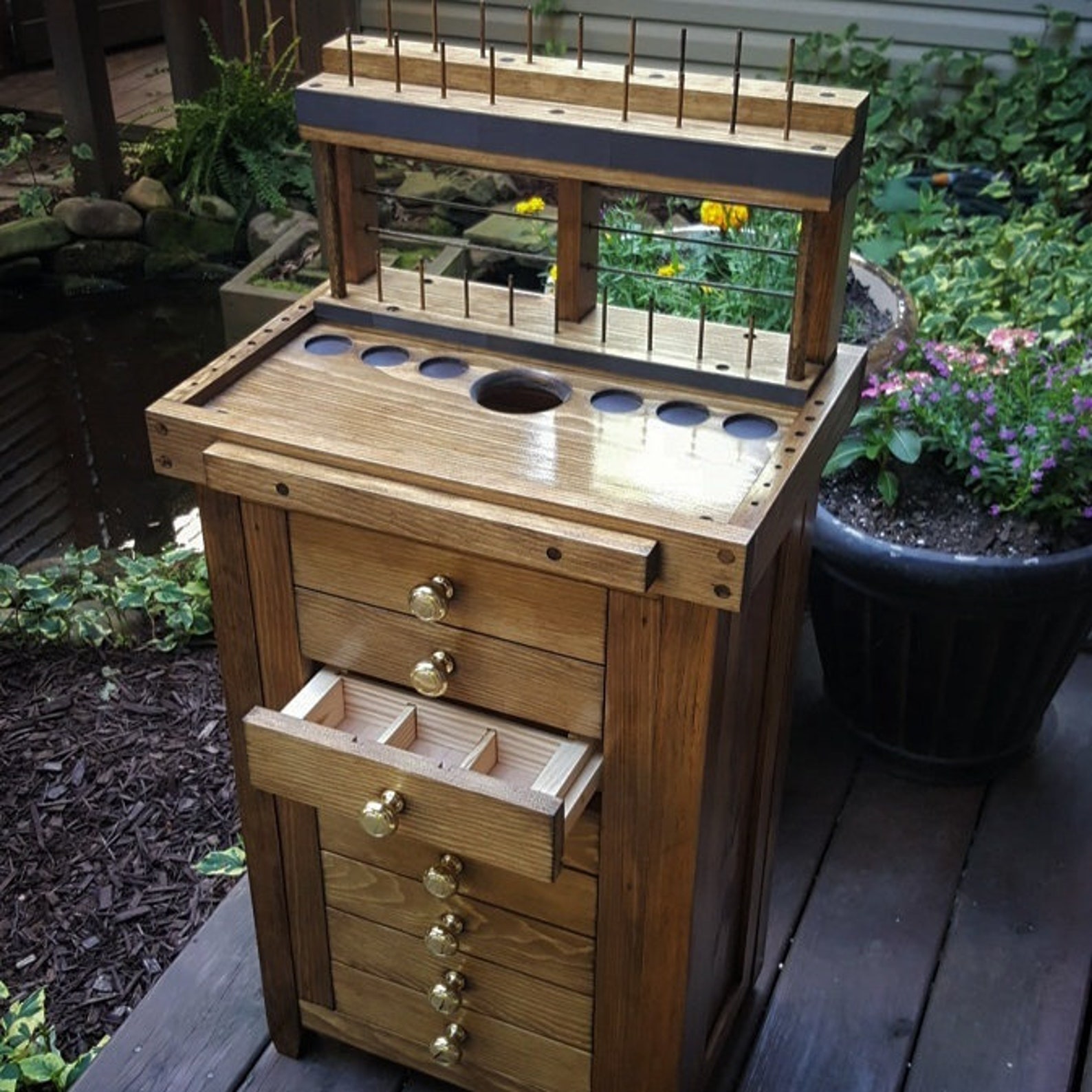 The East Fork Fly-tying Portable Fly Tying Table Fly Fishing - Etsy