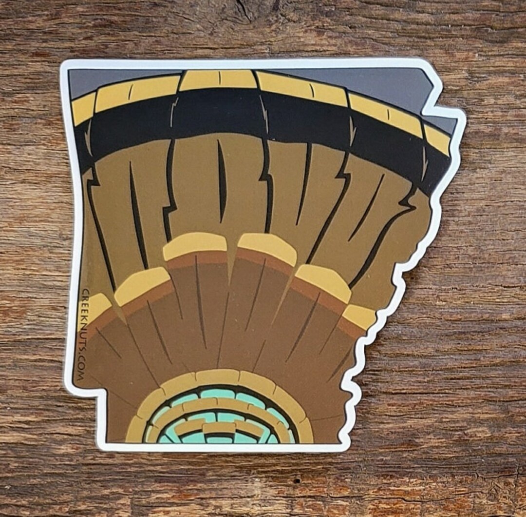 Arkansas Turkey Sticker Decal - Etsy