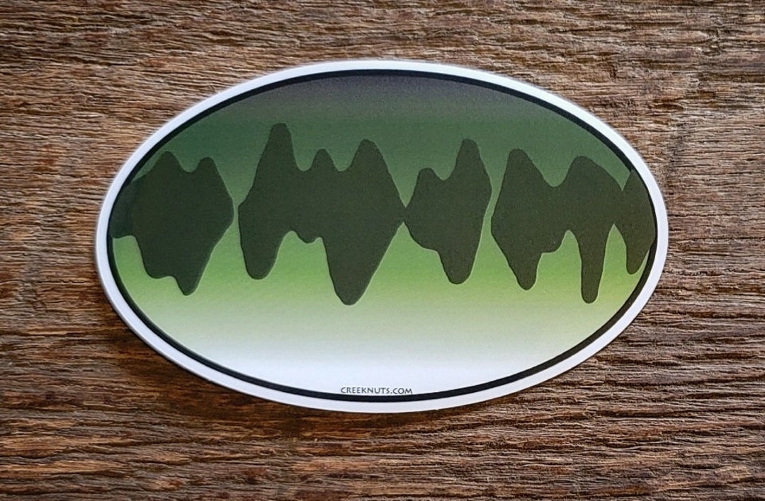 Largemouth Bass Skin Sticker Decal - Etsy