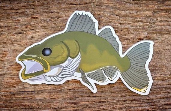 Walleye Sticker Decal - Etsy