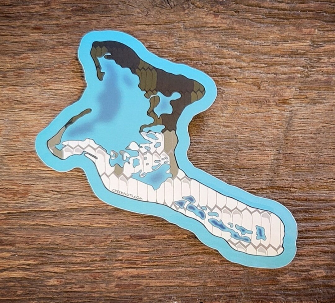 Christmas Island Bonefish Sticker Decal - Etsy