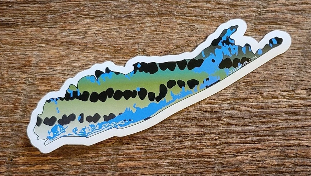 Long Island Striper Sticker Decal - Etsy