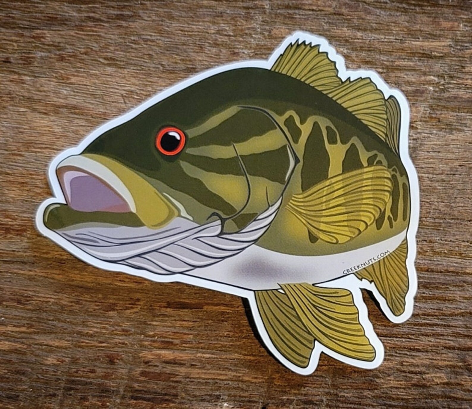 Smallmouth Bass Sticker Decal - Etsy