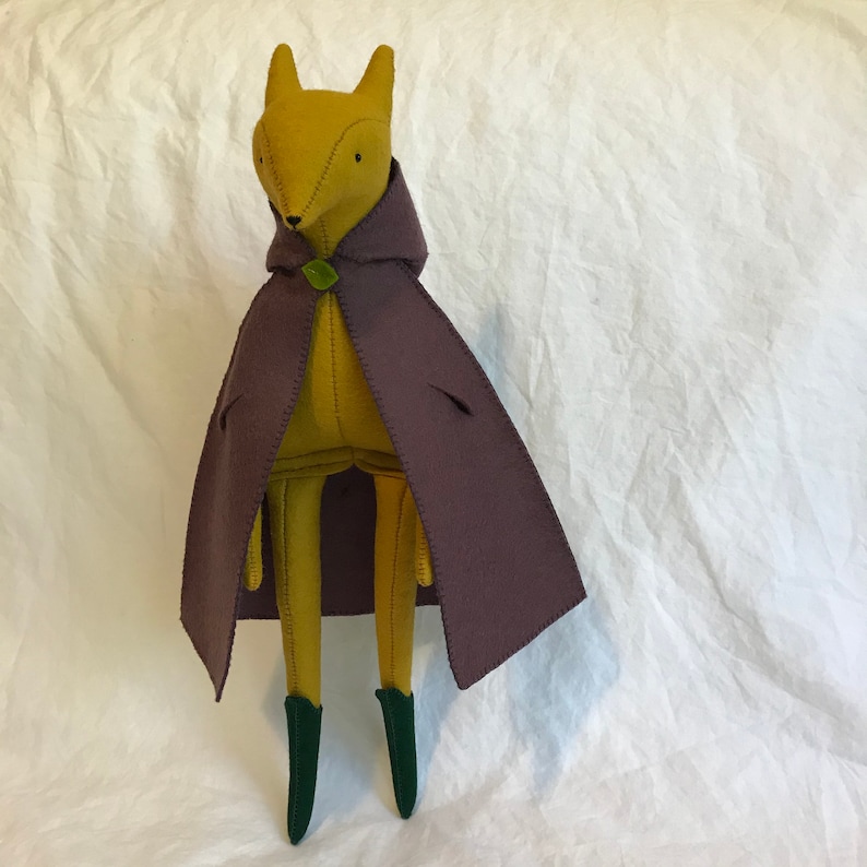 DIY Sewing Pattern - Make Your Very Own Wulver Wolf - Art Doll Hand ...