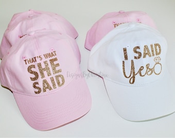 I Said Yes Hat - Etsy