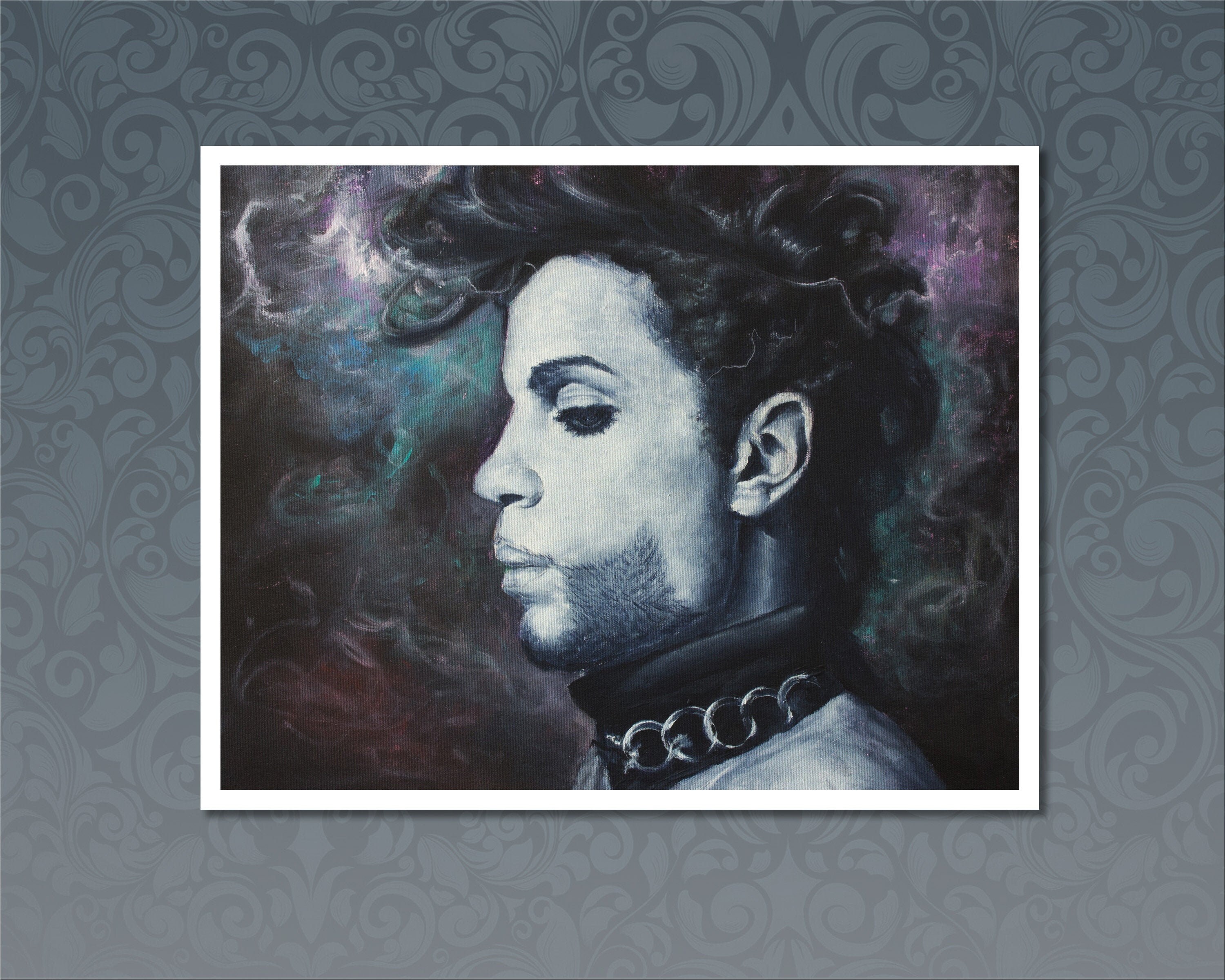 Large Prince Portrait Art Print Great Gift Idea for Art | Etsy