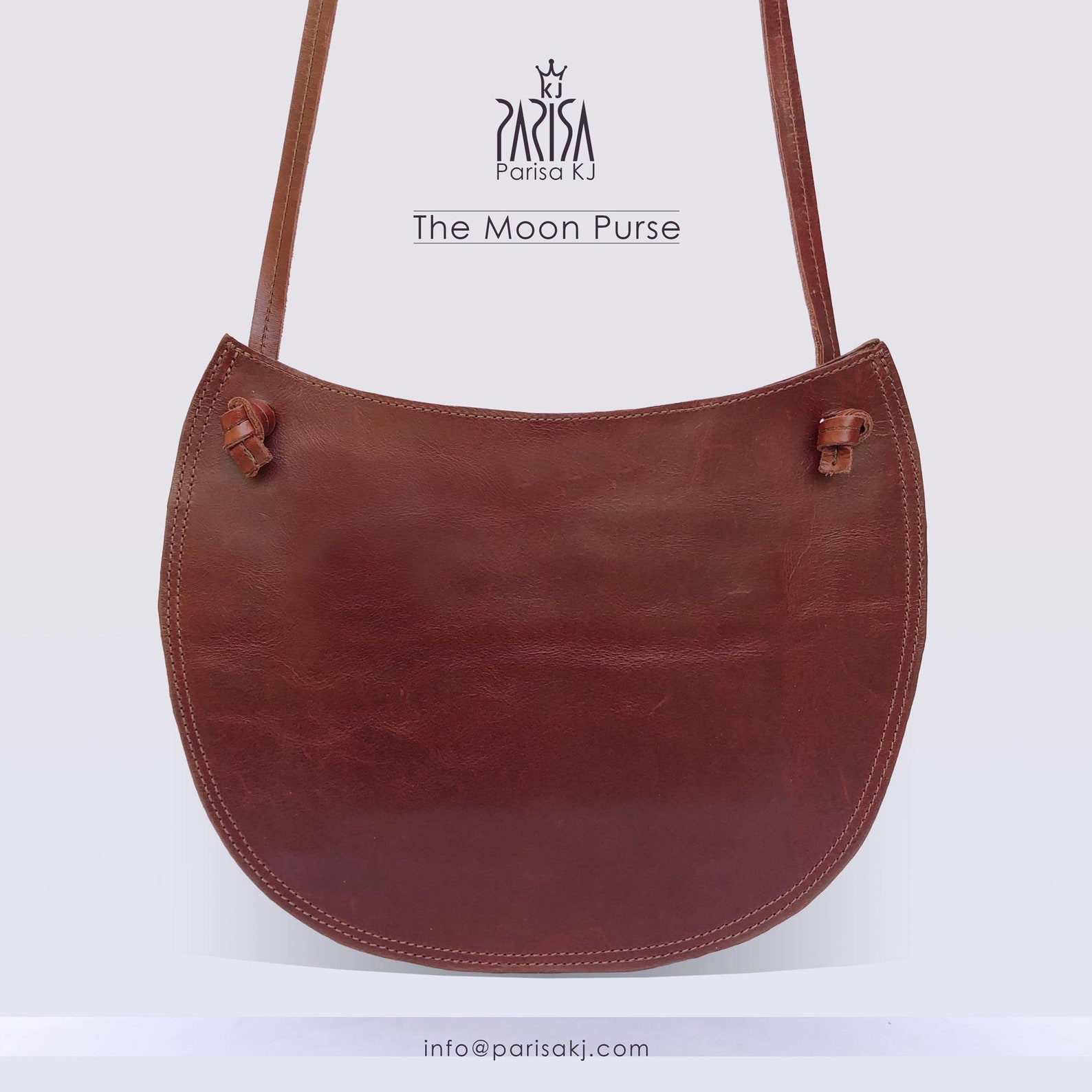 The Burgundy Moon Purse | Etsy