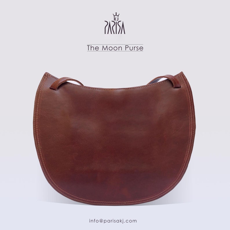 The Burgundy Moon Purse - Etsy