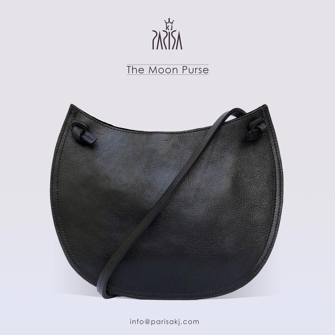 The Black Moon Purse - Etsy