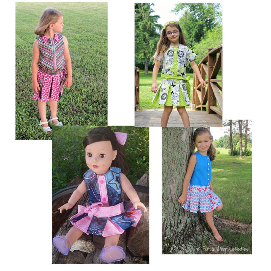 PDF Sewing Pattern for Girls - the Happy Days Dress, Size 12m to 12 ...
