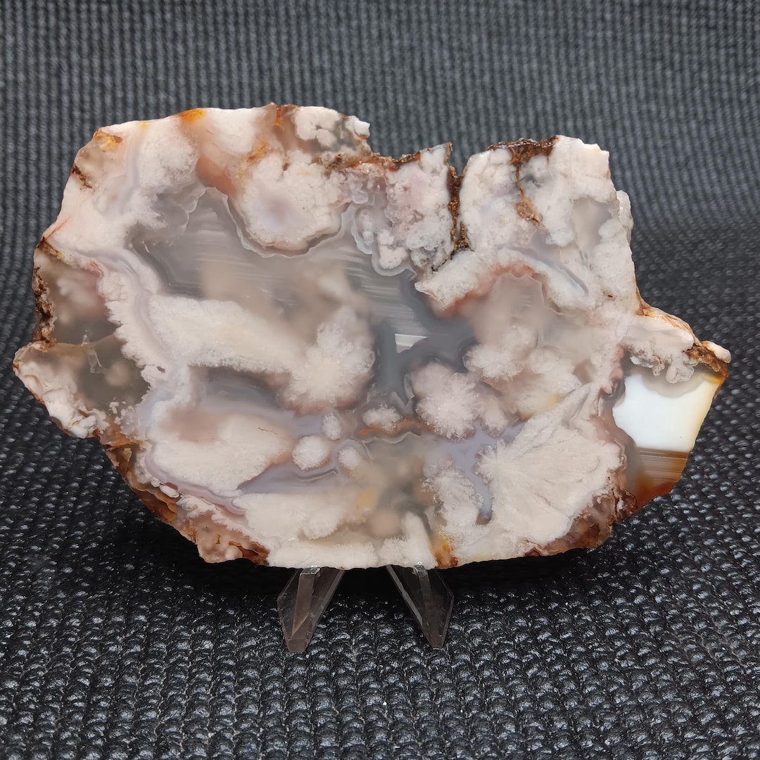 Madagascar Flower Agate Slab - Etsy