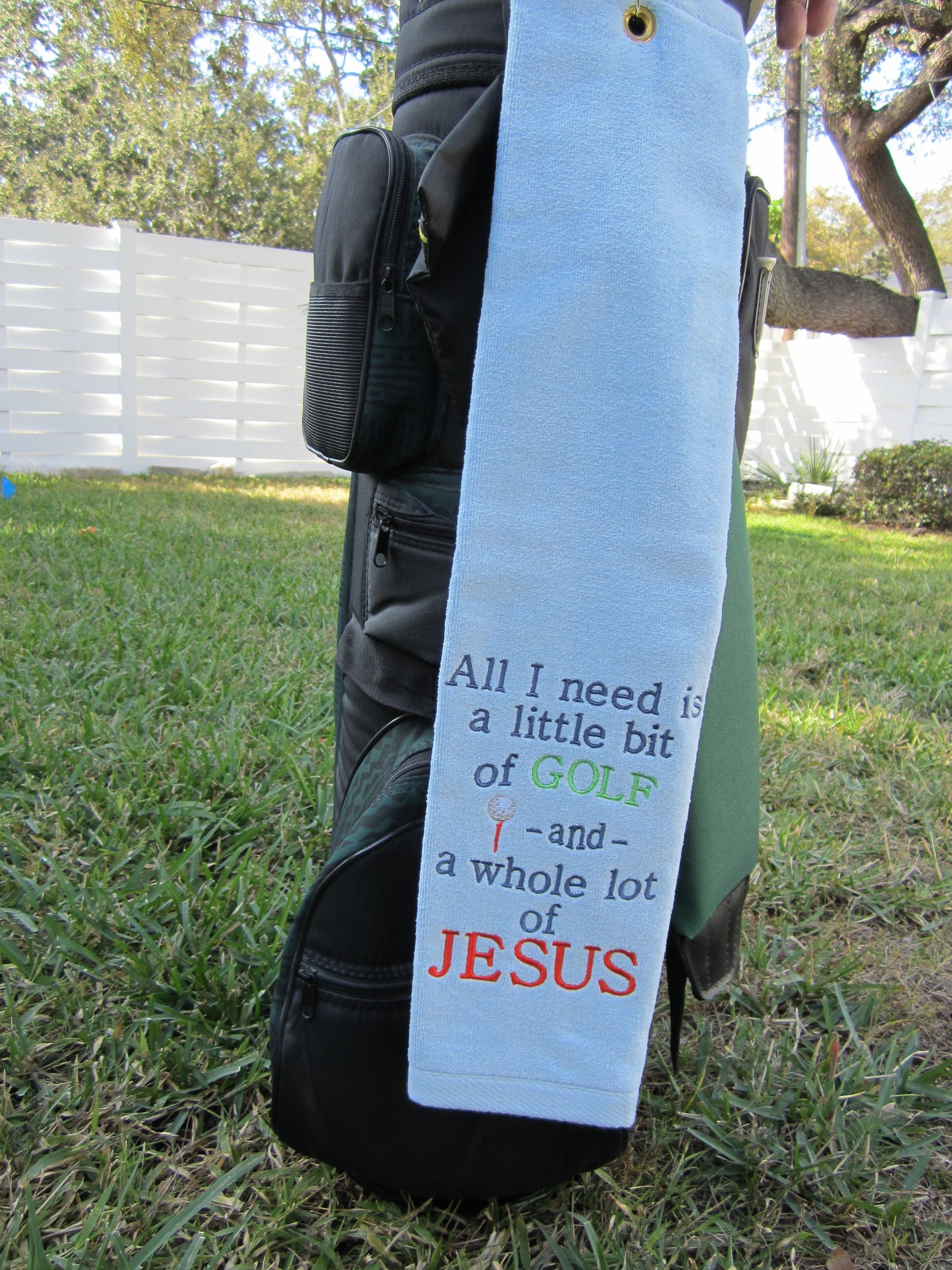Jesus Pastor Gift Custom Golf All I Need is Golf Jesus - Etsy