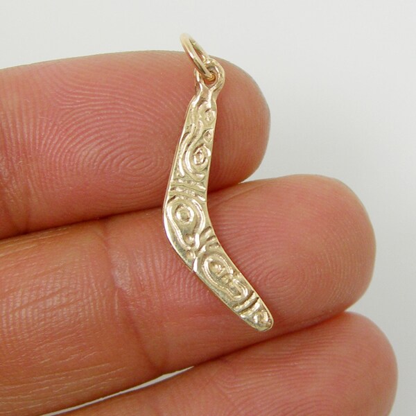 Boomerang Charm - Etsy