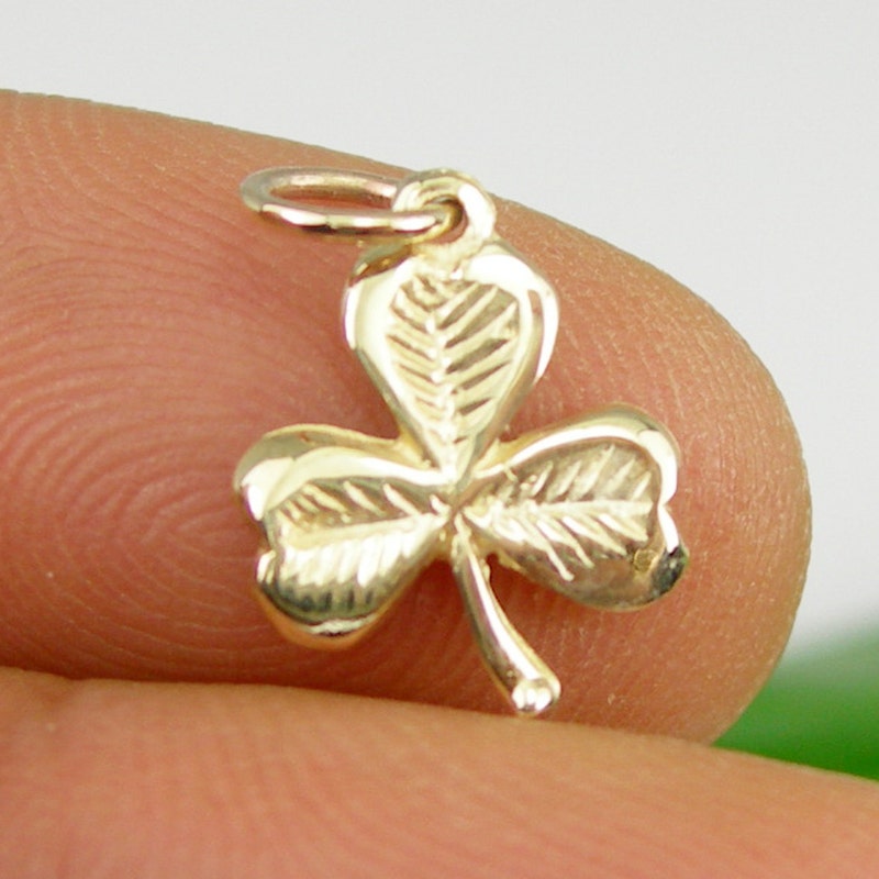 Shamrock Charm - Etsy