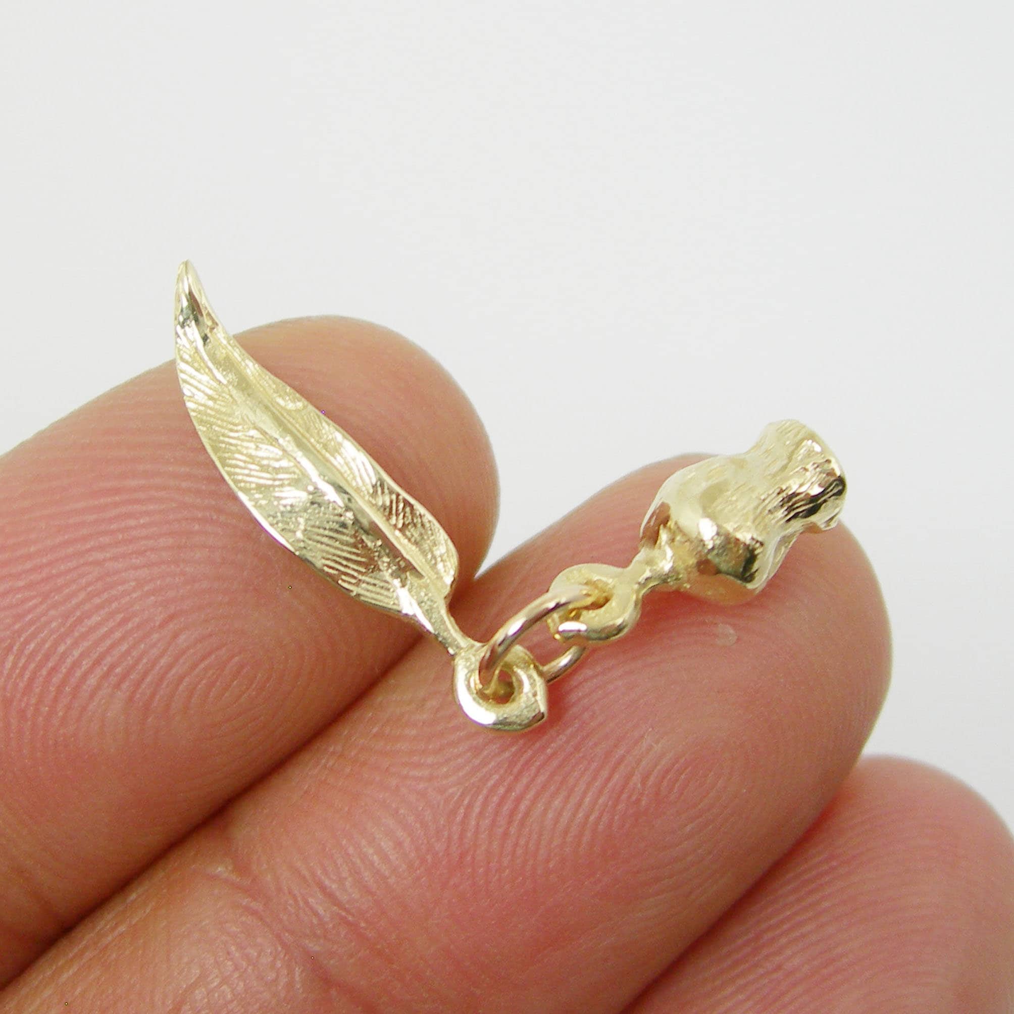 Gumnut and Leaf Australian Flower Plant Charm Pendant 925 - Etsy Australia