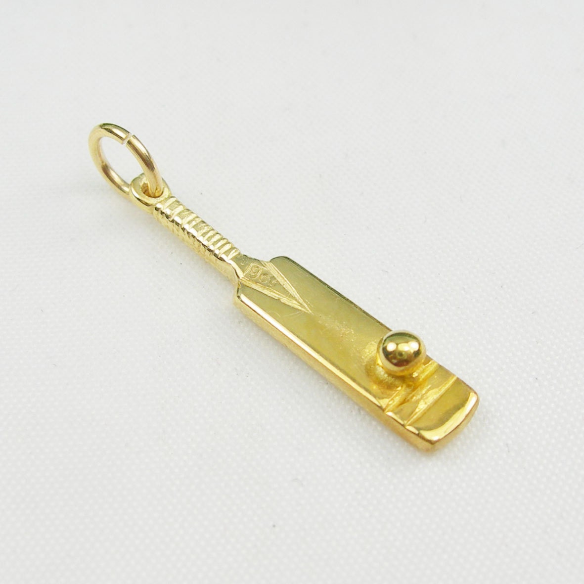 Small Cricket Bat and Ball Sports Charm Solid 3 Dimensional - Etsy ...