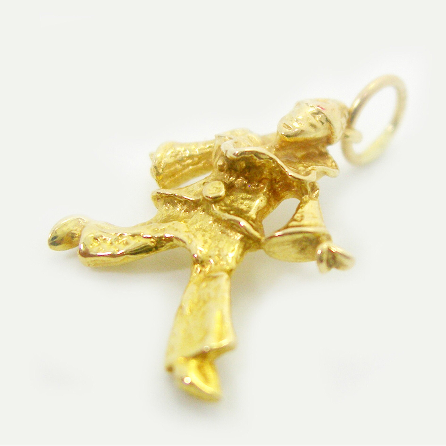 Jester Joker Clown Charm Pendant Available in Genuine 925 - Etsy Australia