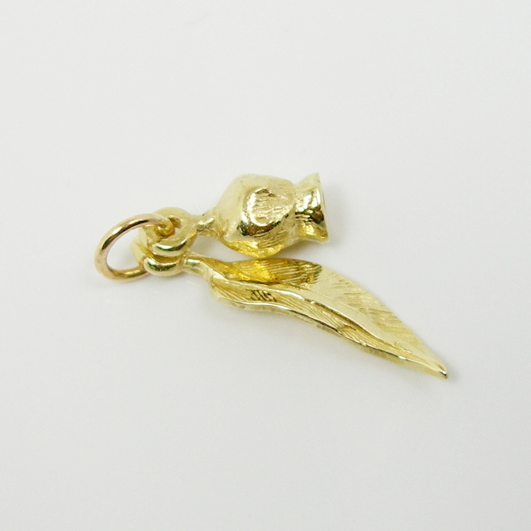 Gumnut and Leaf Australian Flower Plant Charm Pendant 925 - Etsy Australia