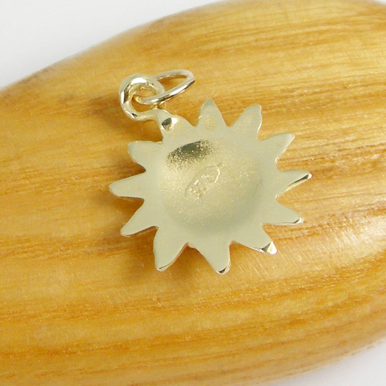 Happy Sunshine SUN Charm Pendant. Solid Gold Available in - Etsy Australia