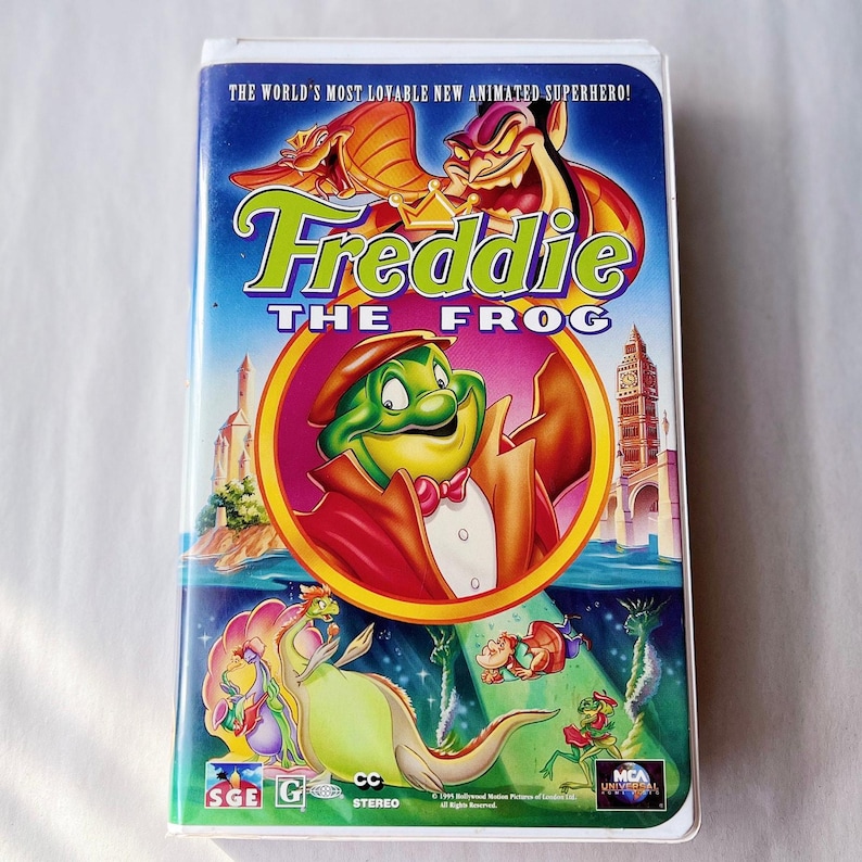 Freddie the Frog VHS - TESTED - Etsy