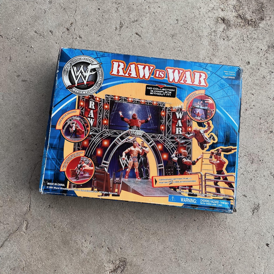 Vintage Y2K WWE Raw is War Stage Entrance Play Set - Etsy