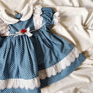 Vintage 70s Bryan Heart Print Baby Dress Size 6-12 Months - Etsy