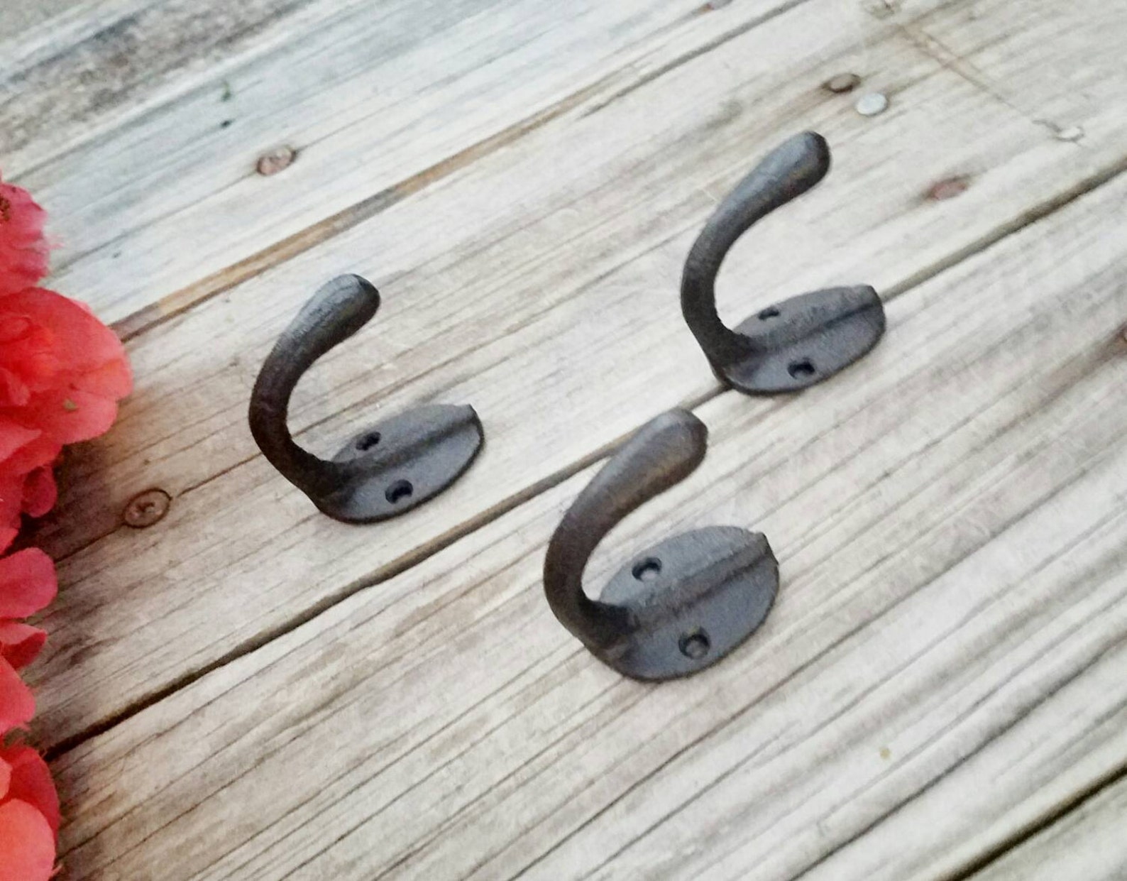 Single Wall Hook Coat Hook Towel Hook Cast Iron Wall Hook - Etsy