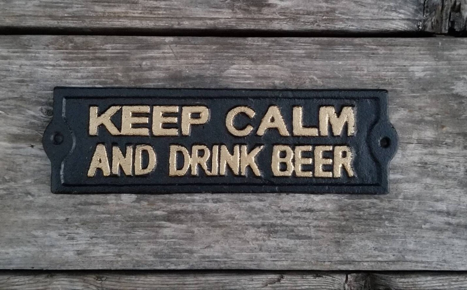 Beer Sign, Bar Decor, Vintage Beer, Funny Beer Sign, Man Cave Decor ...