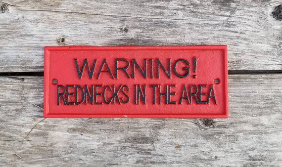 Wall Plaque Redneck Rustic Wall Decor Vintage Sign | Etsy