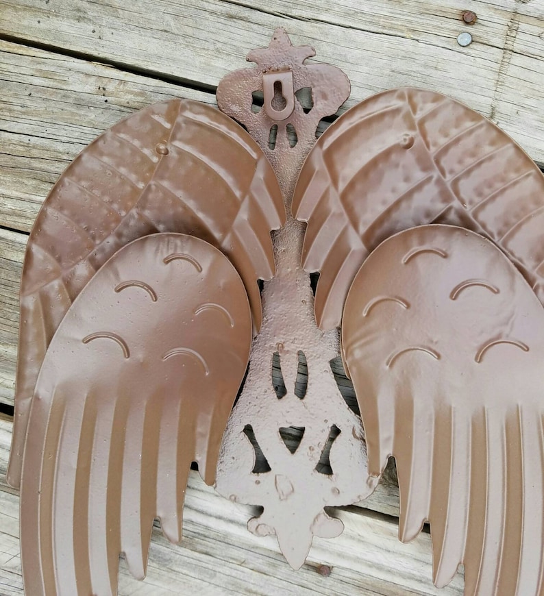 Angel Wings, Angel Wing Decor, Metal Angel Wings, Rustic Angel Wings ...