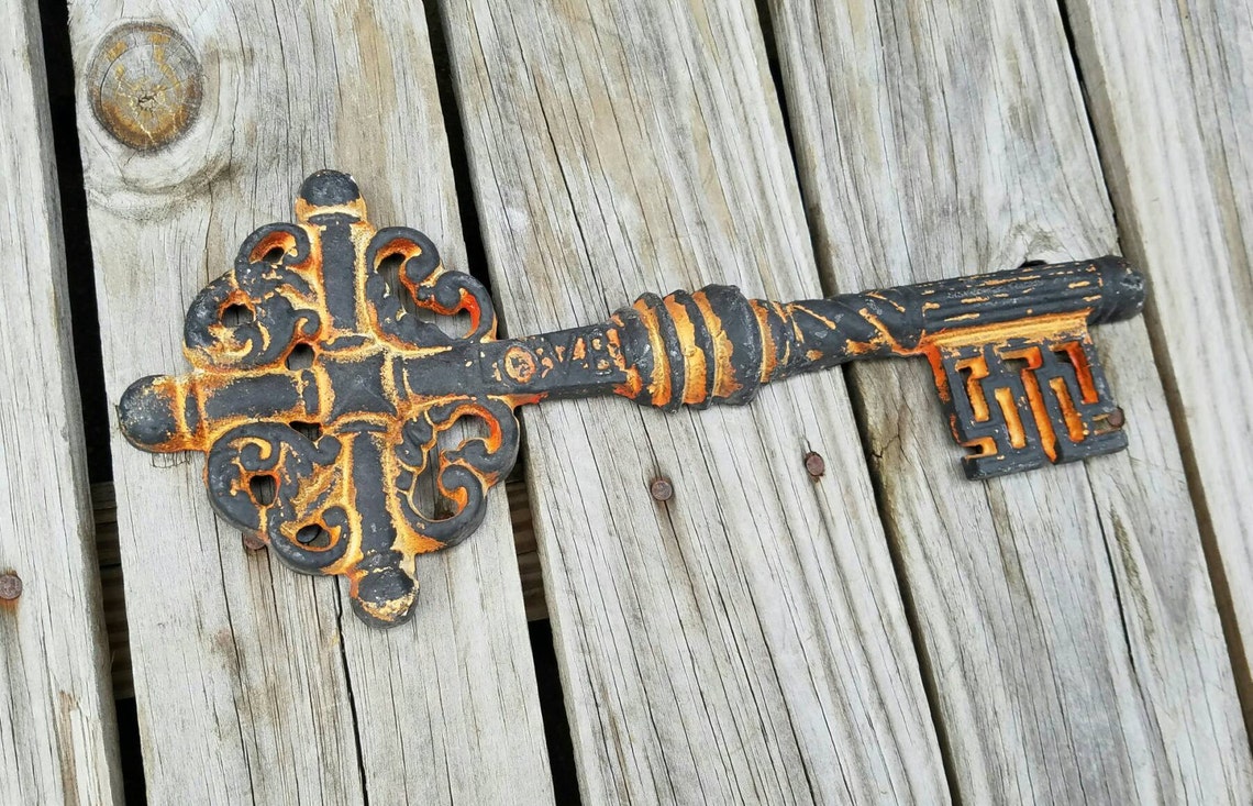 Skeleton Key Key Decor Decorative Wall Key Cast Iron Key - Etsy