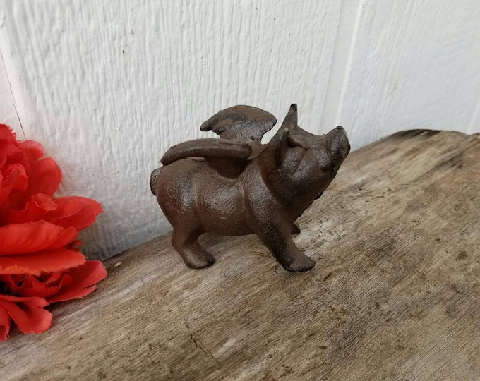 Pig, Rustic Pig, Flying Pig, When Pigs Fly, Iron Pig, Piglet, Pig With ...