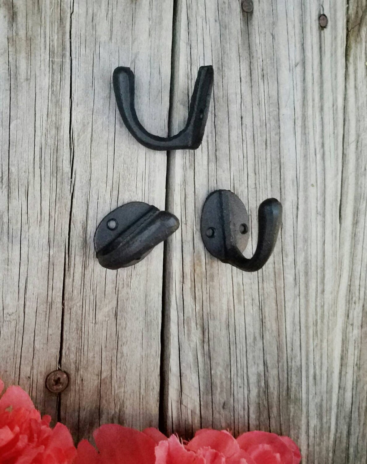 Single wall hook coat hook towel hook cast iron wall hook | Etsy