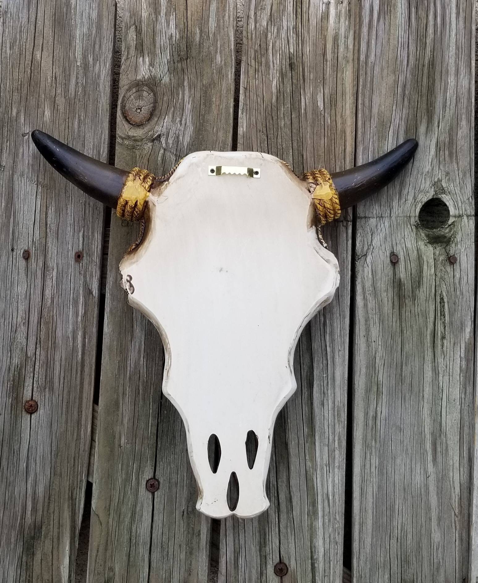 Skull Decorative Skull Taxidermy Skull Decor Boho Decor | Etsy