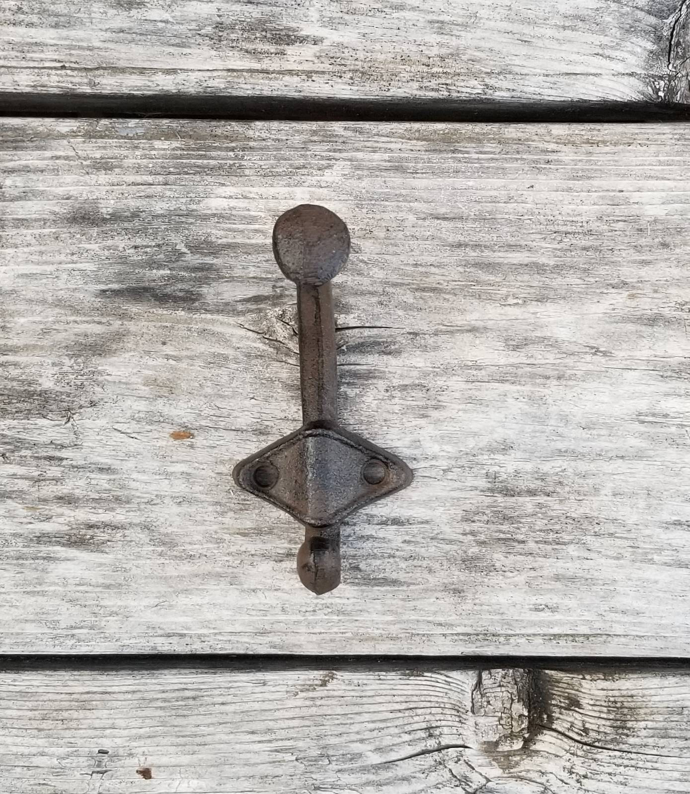 Single Wall Hook, Coat Hook, Towel Hook, Cast Iron Wall Hook, Entry ...