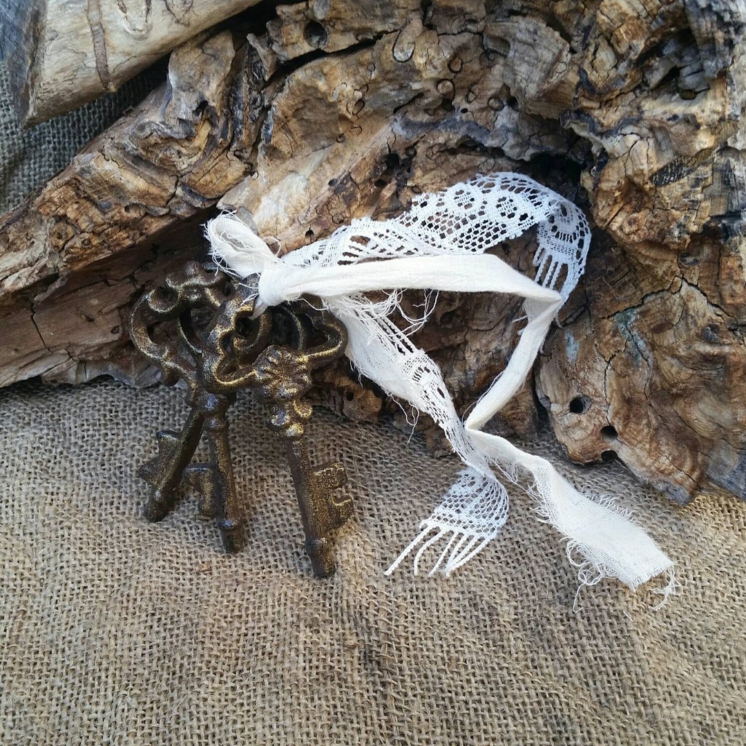 Iron Keys, Keys, Victorian Key, Shabby Chic, Rustic Key, Metal Key ...