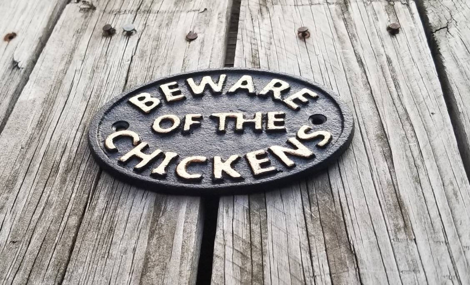 Chickens Chicken Decor Rustic Wall Decor Chicken Sign | Etsy
