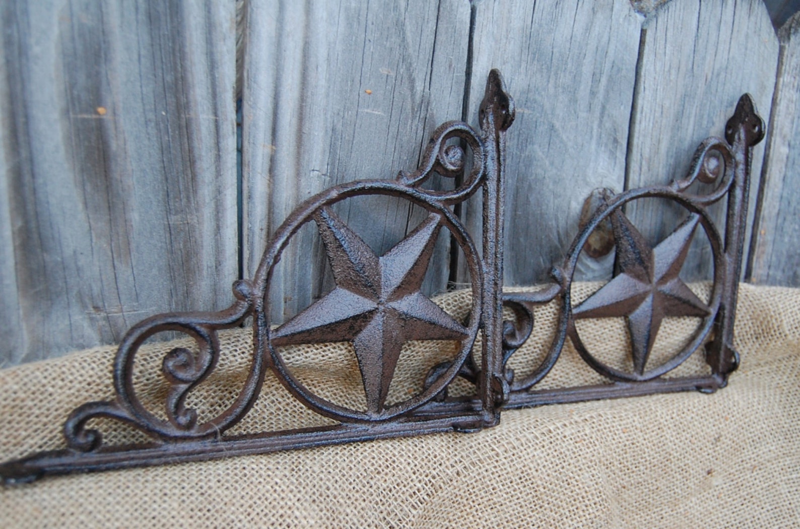 Corner Brackets, Shelf Brace, Iron Shelf Mount, Rustic Corner Brackets ...