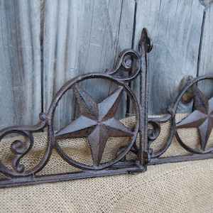 Corner Brackets, Shelf Brace, Iron Shelf Mount, Rustic Corner Brackets ...