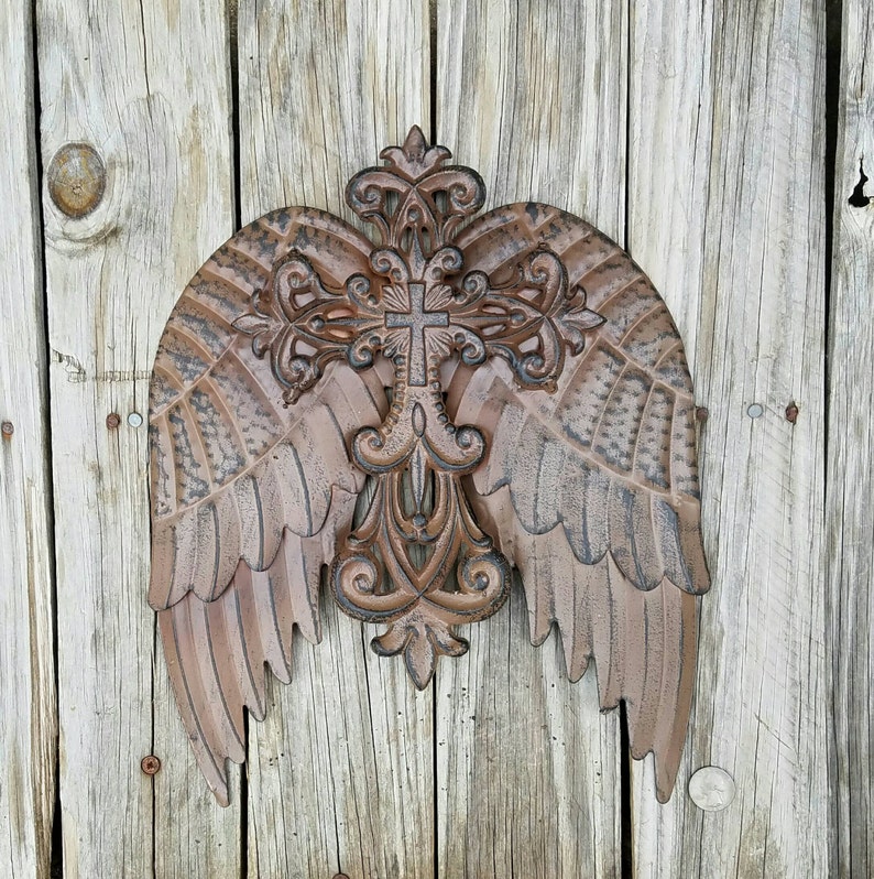 Angel Wings, Angel Wing Decor, Metal Angel Wings, Rustic Angel Wings ...