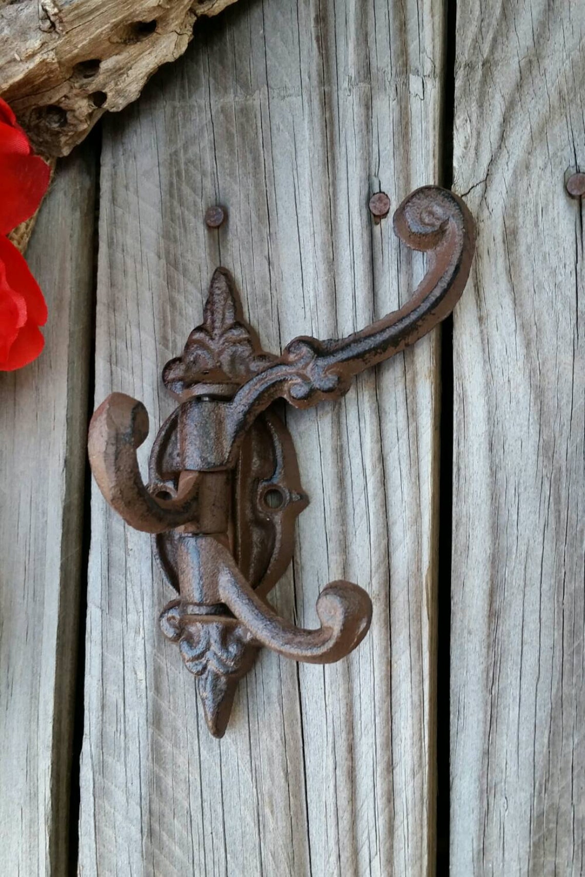 Wall Hook, Iron Hook, Coat Hook, Cast Iron Hook, Towel Hook, Wall Decor ...