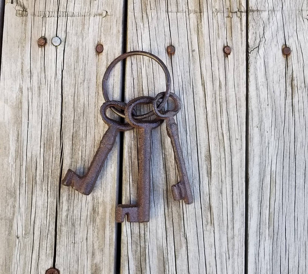 Keys, Iron Keys, Key Set, Skeleton Keys, Rustic Keys, Decorative Keys ...